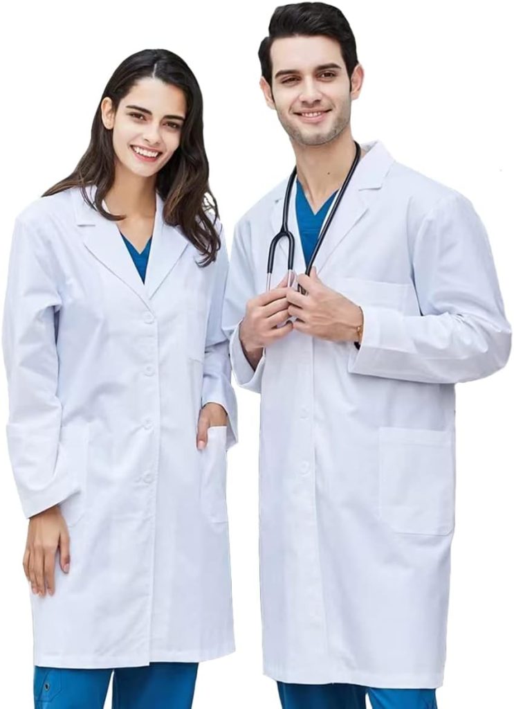 White Lab Coat Price in Pakistan - DR Coat White Male / Female - Surgicals